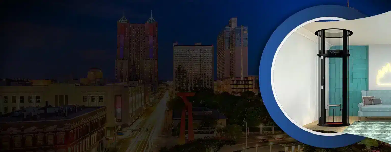 San Antonio Air-driven Home Elevators and Lifts - Nibav Lifts USA
