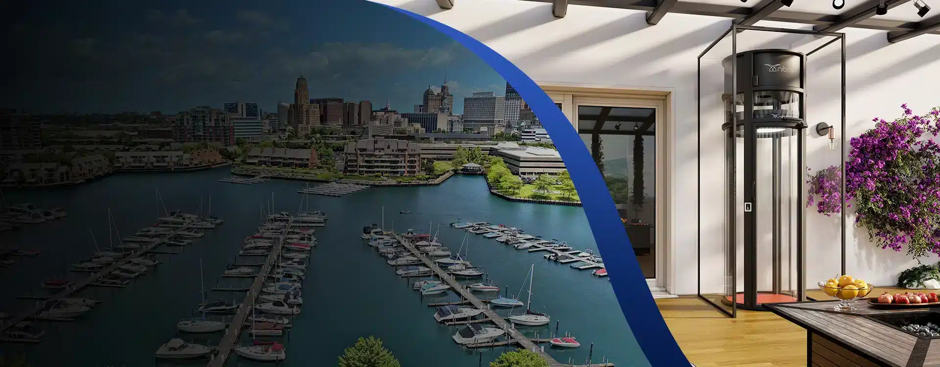 Buffalo Pneumatic Elevators and Lifts - Nibav Lifts USA